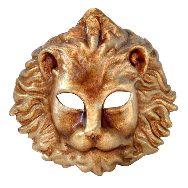 Decorative Gold Lion Mask - de Young & Legion of Honor Museum Stores