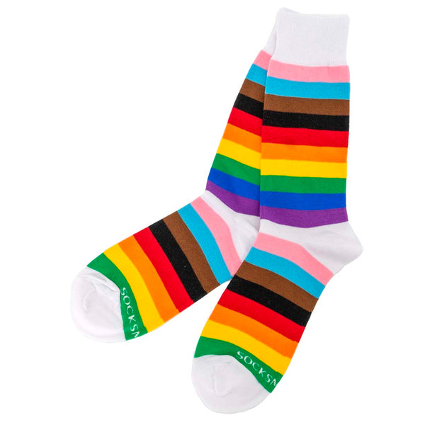 Progress Stripes Men's Socks - de Young & Legion of Honor Museum Stores