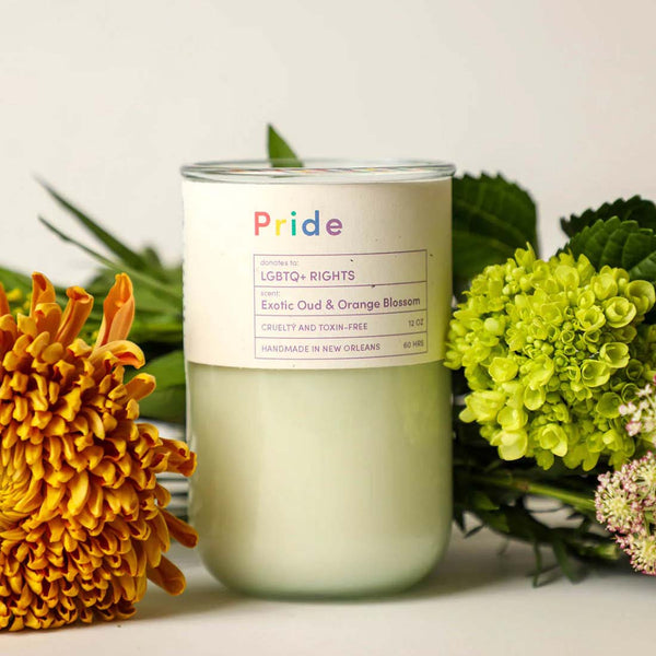 Pride LGBTQ+ Candle - de Young & Legion of Honor Museum Stores