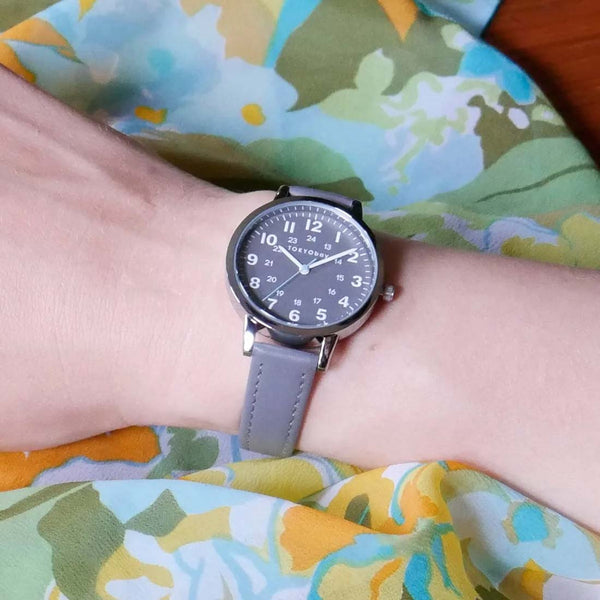 Grey Emma Watch - de Young & Legion of Honor Museum Stores
